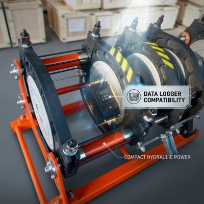 China 220V 160mm HDPE Thermofusion Welder | Hydraulic Data Logger Ready for sale
