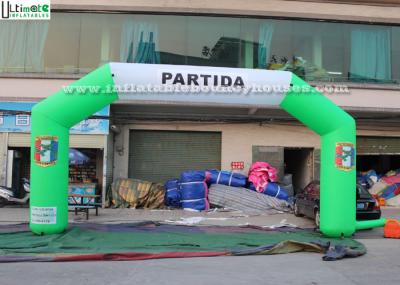 China Commercial Inflatable Start Finish Arch 6-25m Fireproof Durable Custom Logo for sale