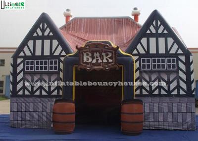 China Multifunctional Inflatable Bar Tent Huge Digital Printing Reusable EN14960 for sale