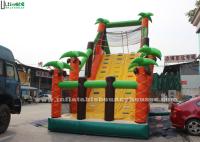 China Kids Inflatable Obstacle Sport Mega Run Jungle Basejump Fireproof for sale