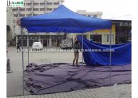 China Blue Folding Inflatable Camping Tent Giant For Commercial Use EN71 for sale