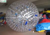 China Commercial Inflatable Zorb Ball 2.6m Transparent PVC Outdoor Entertainment for sale