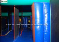 China Reusable Inflatable Games , Commercial Inflatable Laser Tag Arena for sale