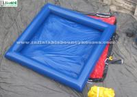 China Commercial Inflatable Water Pool 8x8m Airtight for Kids Sand Entertainment for sale