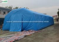 China Blue Inflatable Structures Giant Air Inflatable Tents For Opening Cenemonies for sale