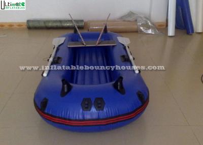 China Custom Hand Painting Inflatable Pontoon Boat 0.9mm PVC for Pool Entertainment for sale