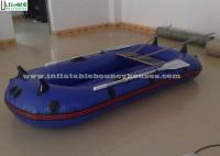 China Custom Hand Painting Inflatable Pontoon Boat 0.9mm PVC for Pool Entertainment for sale