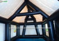China Durable Portable Inflatable Pub House 12x6x6m Lead Free PVC Tarpaulin for sale