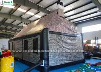 China Durable Portable Inflatable Pub House 12x6x6m Lead Free PVC Tarpaulin for sale