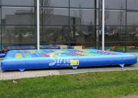 China Custom Giant Inflatable Twister Mattress 610g PVC Tarpaulin Outdoor Indoor Game for sale
