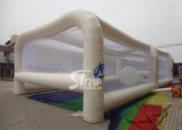 China Adults energy challenge running inflatable obstacle tent with transparent balls inside for sale