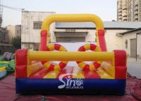China Commercial Kids Inflatable Obstacle Course 37ft Long with Pillows Slides Tunnels for sale
