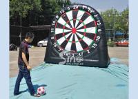 China 3m High 3in1 Giant Inflatable Golf Dart Board with Support Base for Kids and Adults for sale