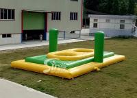 China Commercial Inflatable Bossaball Court 12x7m with Trampolines for Adults Kids for sale