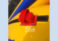 China Commercial 3 Lane Inflatable Bungee Run 610gsm PVC for Outdoor Interactive Sports for sale