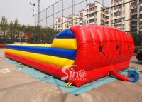 China Commercial 3 Lane Inflatable Bungee Run 610gsm PVC for Outdoor Interactive Sports for sale