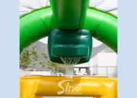 China 3 in 1 Multiuse Inflatable Kids Basketball Court with UV Resistant Roof 10x10ft for sale