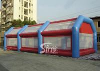 China 12x6m Giant Inflatable Soccer Arena Tent with Cover for Kids and Adults Training for sale