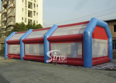 China 12x6m Giant Inflatable Soccer Arena Tent with Cover for Kids and Adults Training for sale
