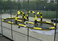 China Custom Inflatable Race Track 20x8x4m for Go Karts Zorb Balls Outdoor Commercial Use for sale