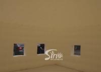 China 6x6m small white pvc inflatable cube tent with removable windows on 4 sides for sale