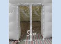 China White Inflatable Cube Tent 6.5x9x3.5m with Removable Windows and Doors for Outdoor Events for sale