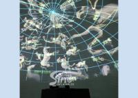 China 5m Black Inflatable Planetarium Dome Tent Portable Outdoor Projection Screen for sale