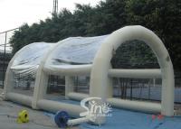 China Attractive Transparent Inflatable Advertising Tent Custom Durable UV Resistance for sale