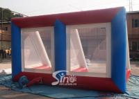 China Custom Inflatable Penalty Football Goal Game 3m for Kids and Adults Outdoor Event for sale