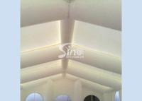 China 10x6m White Inflatable Tent with Big Entrance PVC Tarpaulin for Party Wedding for sale