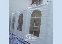 China 10x6m White Inflatable Tent with Big Entrance PVC Tarpaulin for Party Wedding for sale