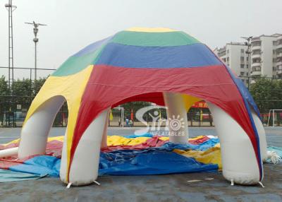 China 6m Outdoor Colorful Advertising Inflatable Tent PVC Tarpaulin for Events for sale