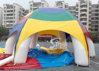 China 6m Outdoor Colorful Advertising Inflatable Tent PVC Tarpaulin for Events for sale
