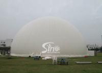 China 30m Diameter Giant Inflatable Dome Planetarium Projection Tent with Water Bags for sale