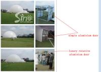China 30m Diameter Giant Inflatable Dome Planetarium Projection Tent with Water Bags for sale