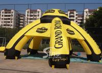 China 9m Outdoor Grand Royal Ceremony Inflatable Advertising Tent 6 Legs Full Print for sale