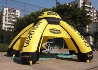 China 9m Outdoor Grand Royal Ceremony Inflatable Advertising Tent 6 Legs Full Print for sale