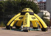 China 9m Outdoor Grand Royal Ceremony Inflatable Advertising Tent 6 Legs Full Print for sale