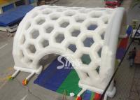 China White Giant Inflatable Spider Tent 10x10x5m with Bubble Windows for Outdoor Events for sale