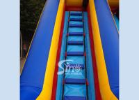 China Commercial 17ft High Front Load Kids Inflatable Dry Slide with Safety Stopper 7.3x4.0x5.2m for sale