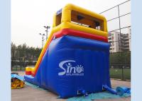 China Commercial 17ft High Front Load Kids Inflatable Dry Slide with Safety Stopper 7.3x4.0x5.2m for sale