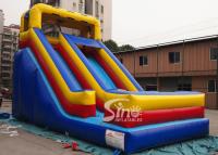 China Commercial 17ft High Front Load Kids Inflatable Dry Slide with Safety Stopper 7.3x4.0x5.2m for sale