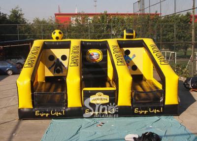 China Commercial Inflatable Rugby N Football Shooting Game 3m x 2m for Outdoor Sports Challenge for sale