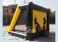 China Custom Inflatable Football Shooting Goal for Outdoor Indoor Games 3m for sale