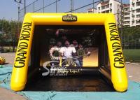 China Custom Inflatable Football Shooting Goal for Outdoor Indoor Games 3m for sale
