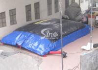 China Commercial Outdoor Giant Inflatable Stunt Bag 10x7x1.8m for Adventure Challenge for sale