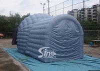 China Commercial Grade Giant Baseball Inflatable Helmet Tunnel Tent 7m x 3.6m x 3.6m for sale