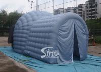 China Commercial Grade Giant Baseball Inflatable Helmet Tunnel Tent 7m x 3.6m x 3.6m for sale