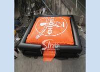 China 10x10m Outdoor Inflatable Air Bag for Adults Adventure Games 2.5m Height for sale