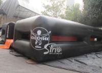 China 10x10m Outdoor Inflatable Air Bag for Adults Adventure Games 2.5m Height for sale